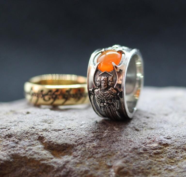 Shadow of War Isildur ring handmade jewelry - Artifactoria