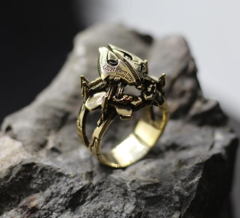 Dwarven Spider detailed Skyrim ring - Artifactoria